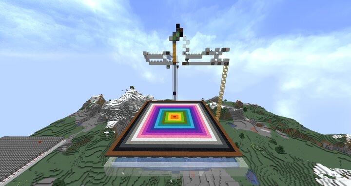 Dragon Egg Based Dartboard Minigame | 1.16+ Minecraft Map