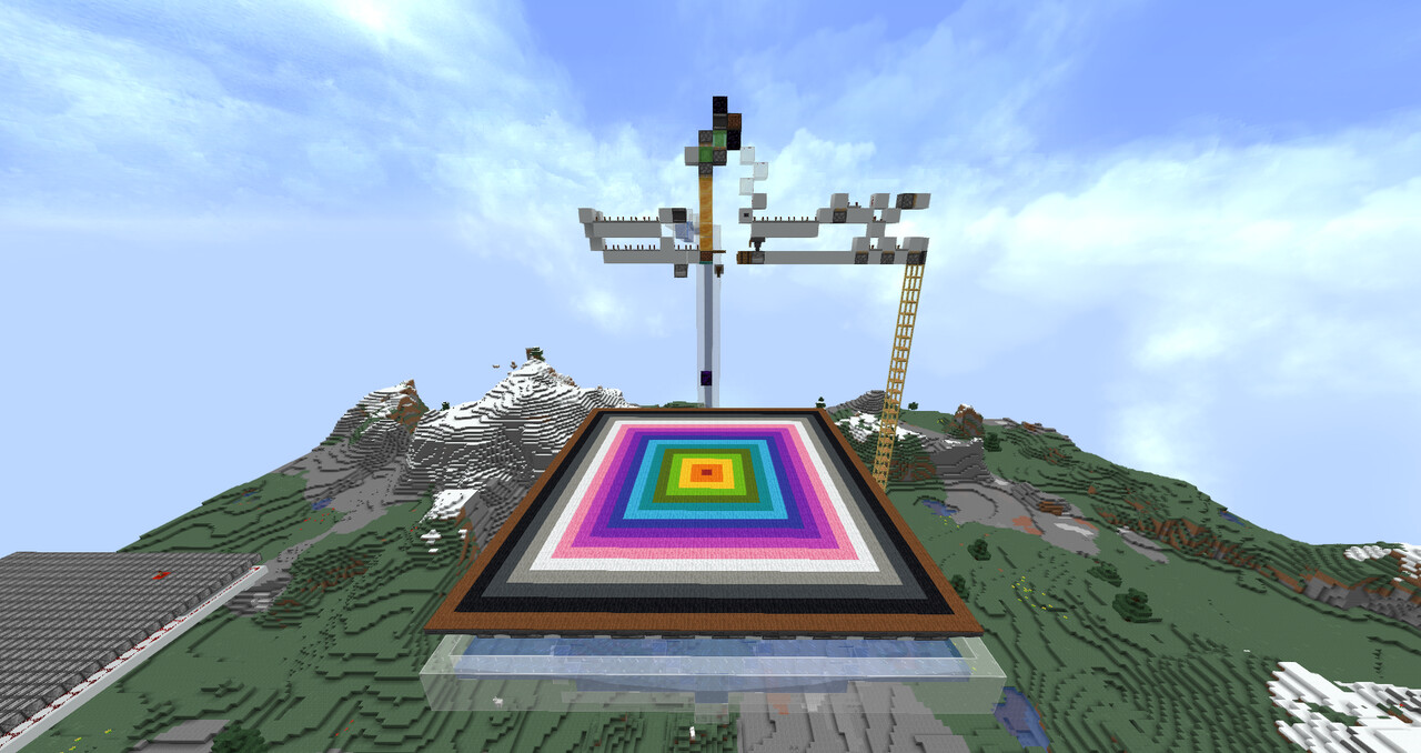 Dragon Egg Based Dartboard Minigame | 1.16+ Minecraft Map