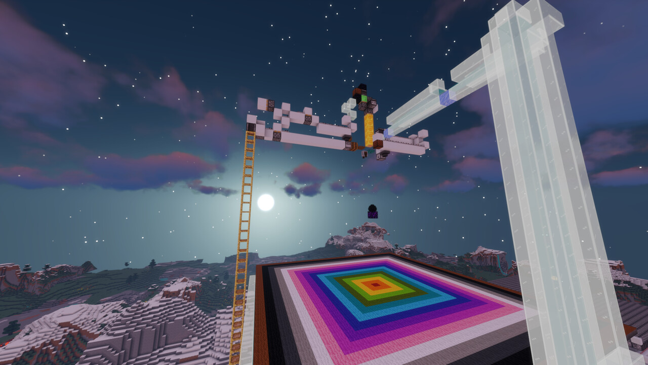 Dragon Egg Based Dartboard Minigame | 1.16+ Minecraft Map