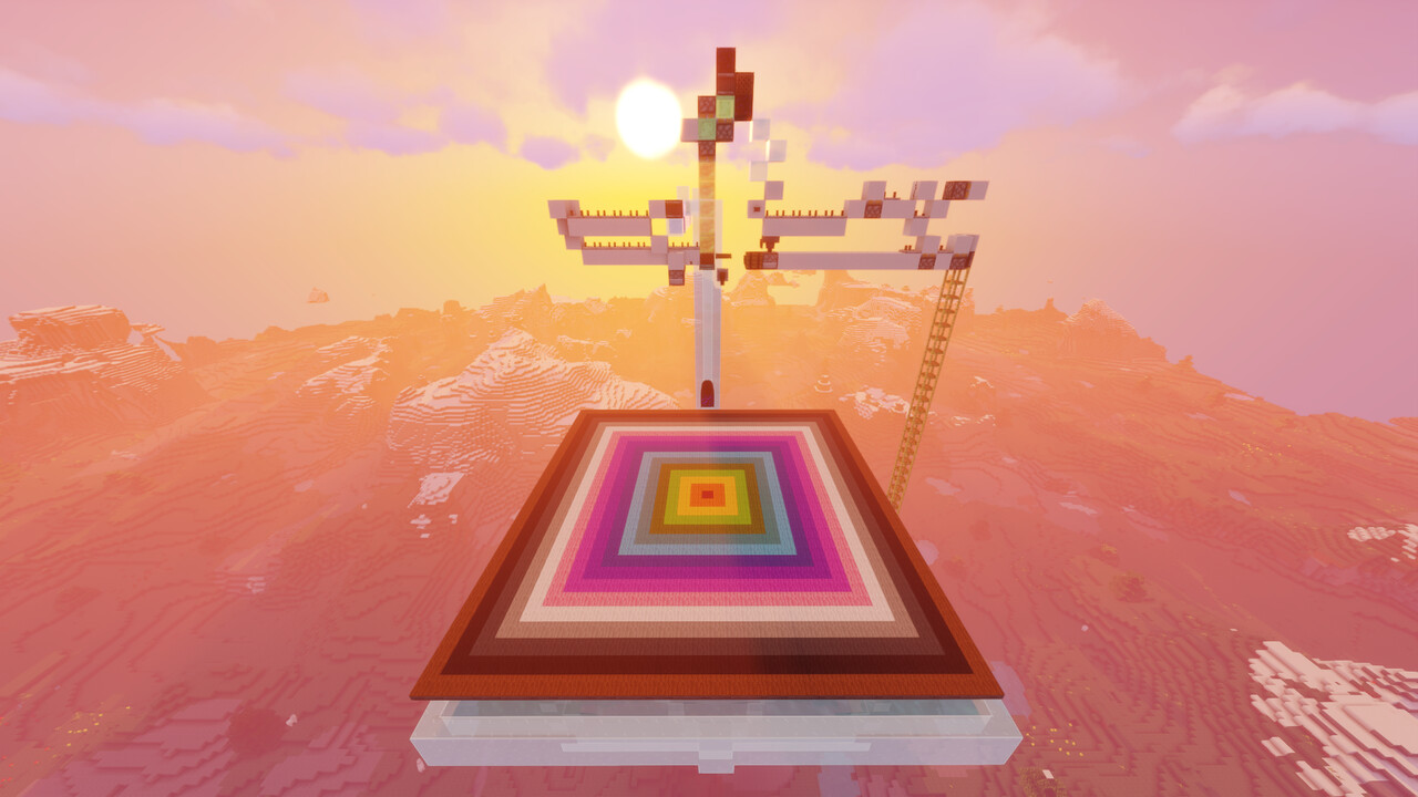 Dragon Egg Based Dartboard Minigame | 1.16+ Minecraft Map