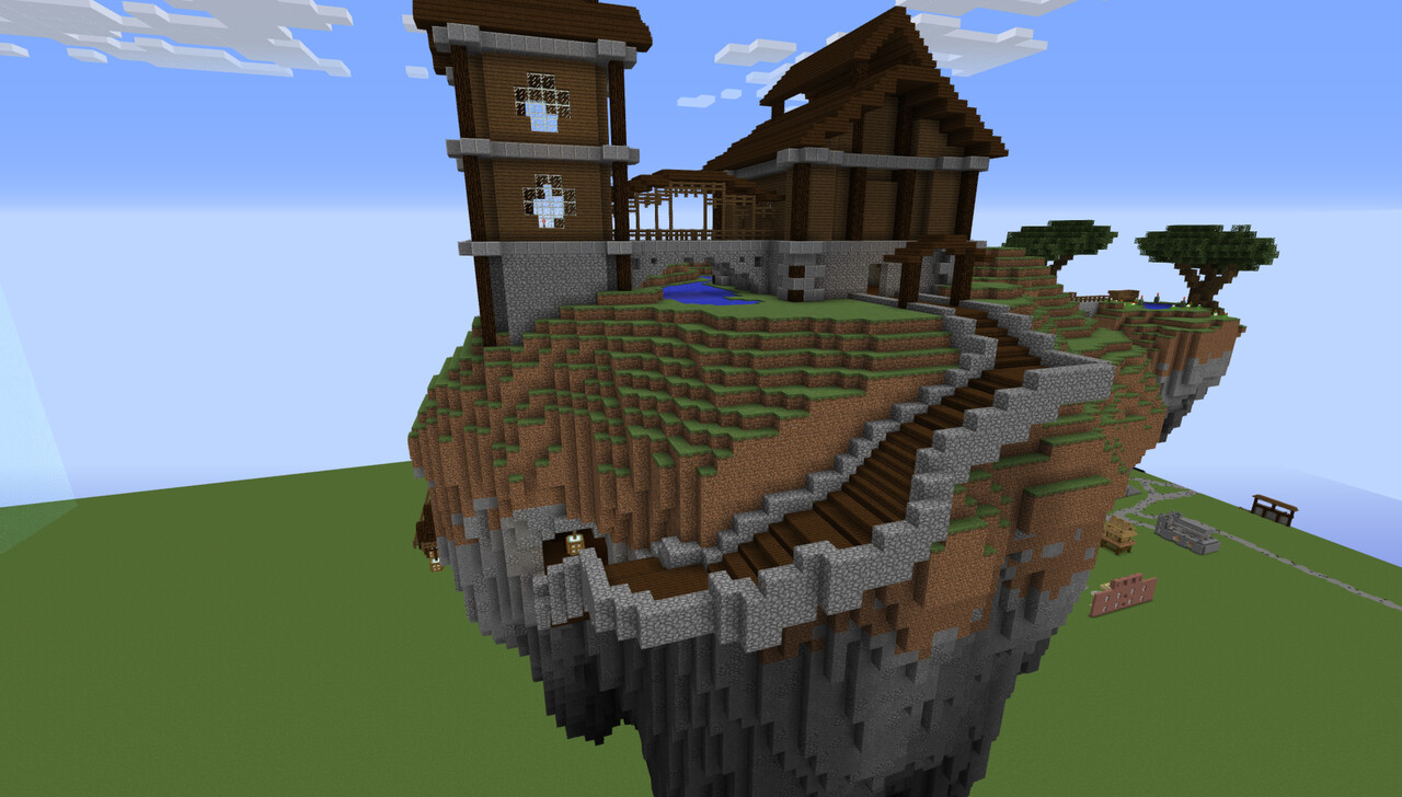 Sky Island - Sky Root Isle Minecraft Map