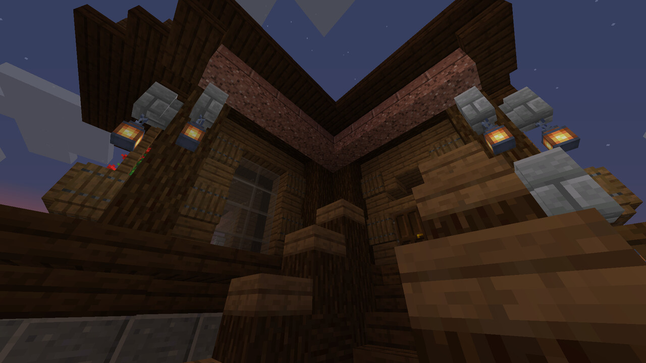 NICE HOUSE with FOUNDATIONS Minecraft Map