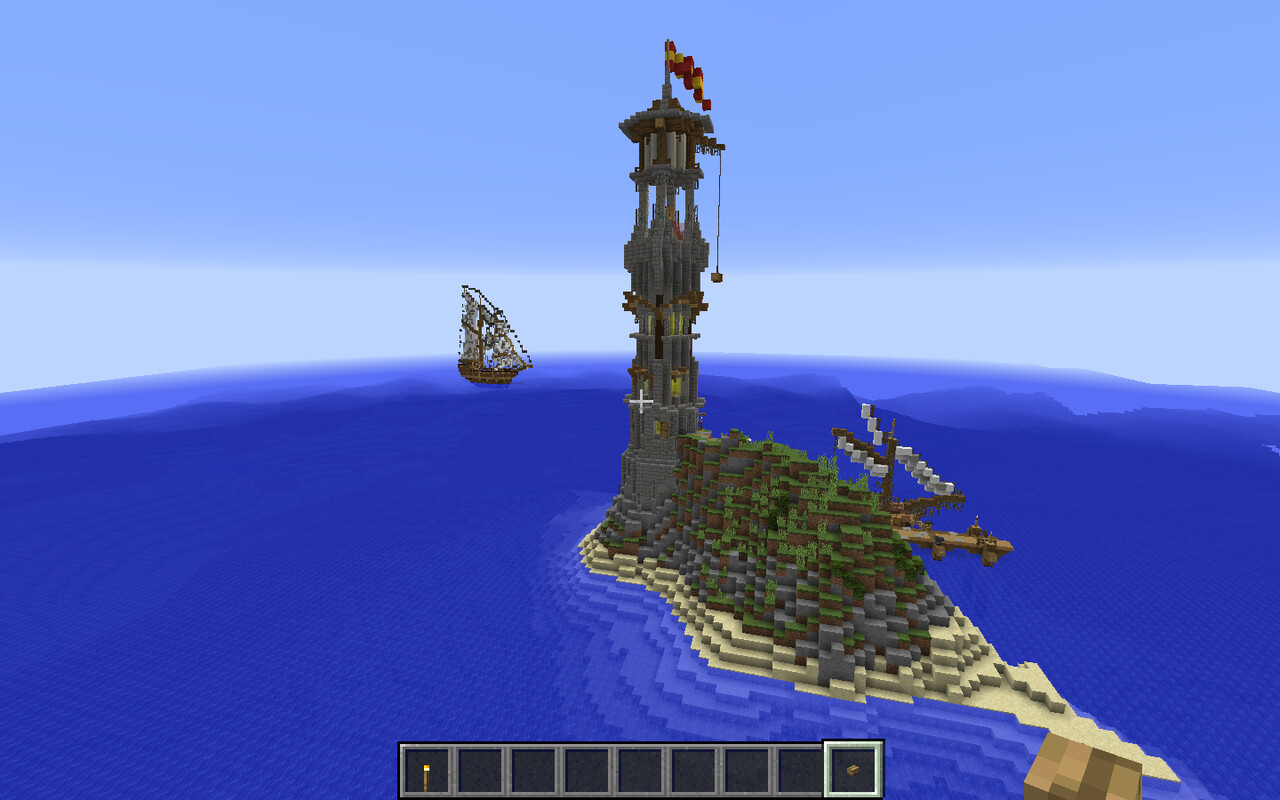 Medieval lighthouse Minecraft Map