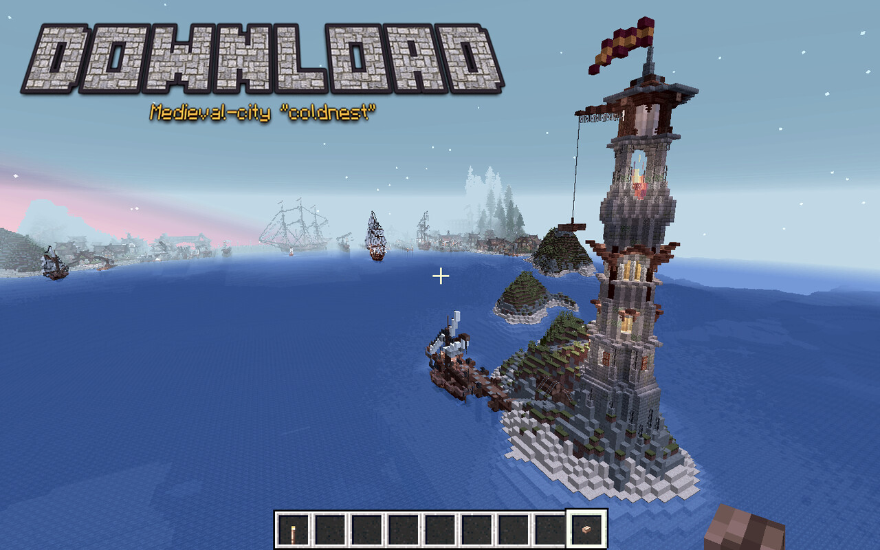 Medieval lighthouse Minecraft Map
