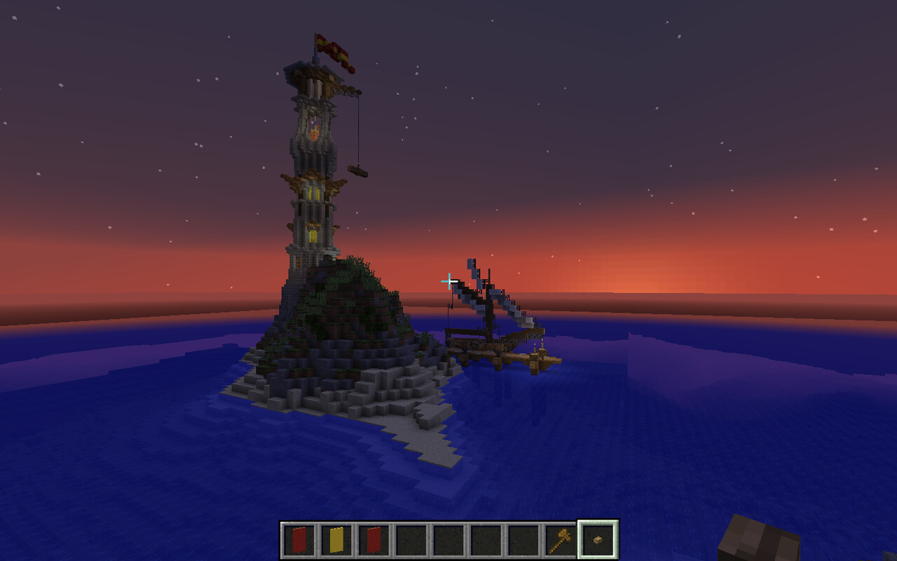 Medieval lighthouse Minecraft Map