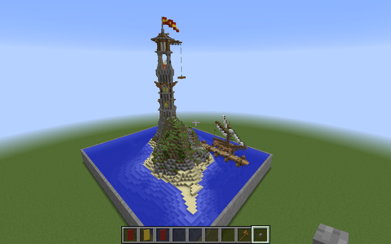 Medieval lighthouse Minecraft Map