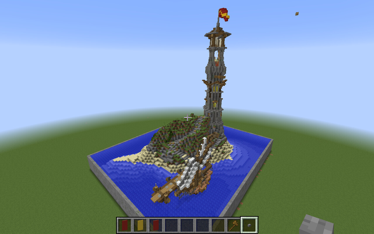 Medieval lighthouse Minecraft Map