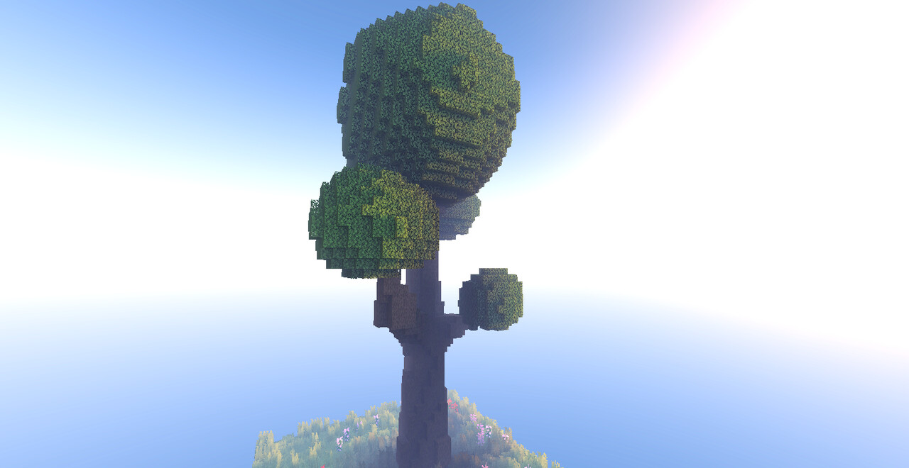 Big Tree for Community Garden Event Minecraft Map