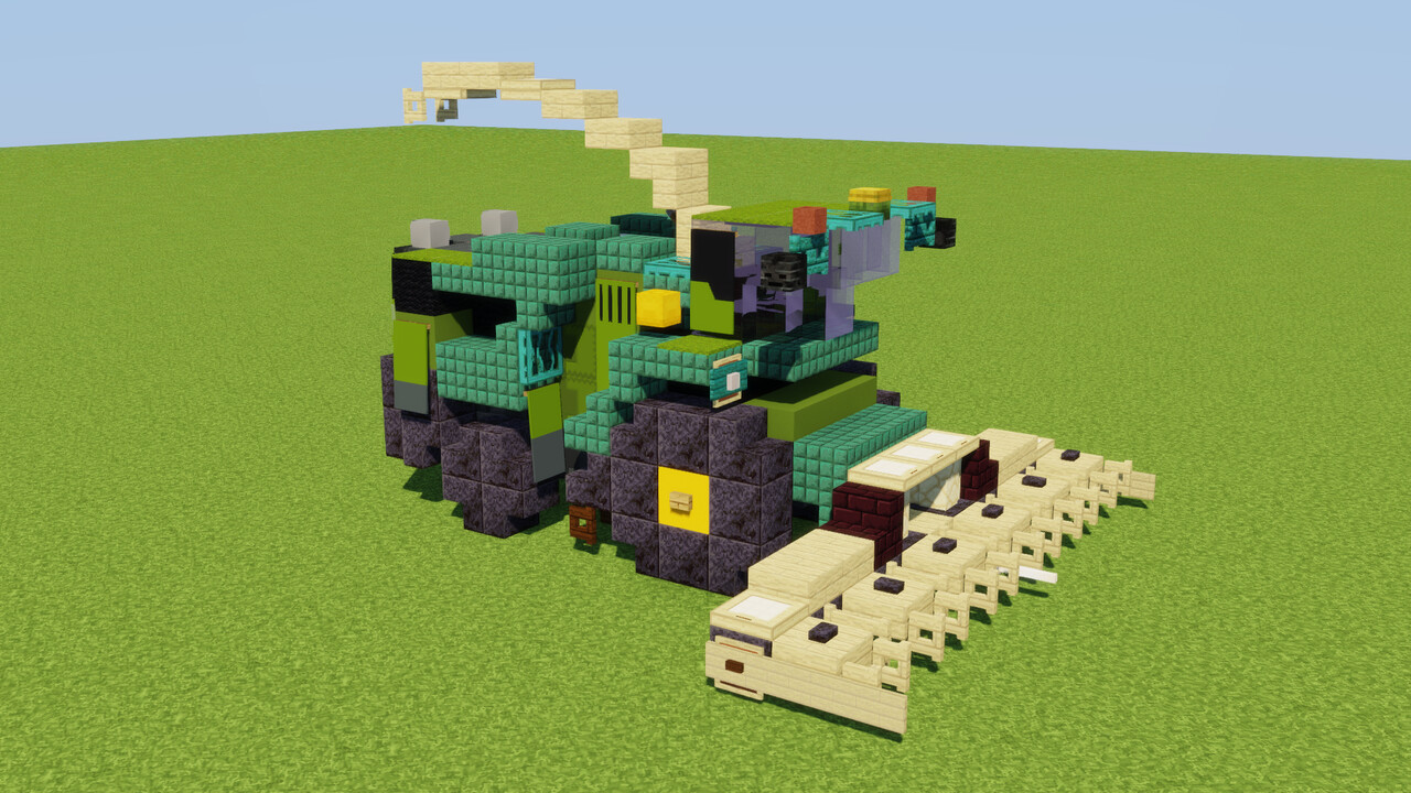John Deere Forage Harvester Minecraft Map