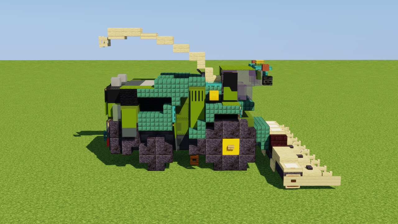 John Deere Forage Harvester Minecraft Map