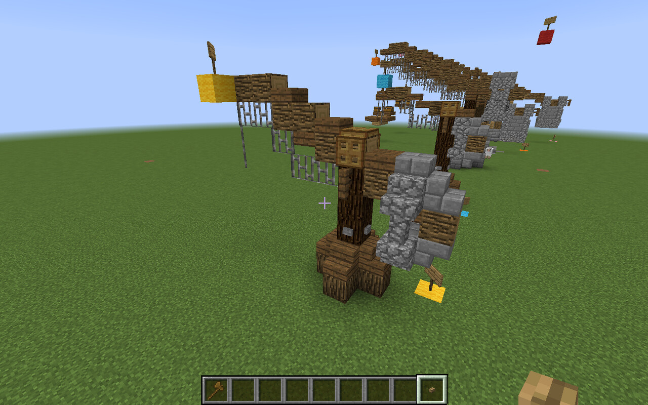 Medieval cranes Minecraft Map