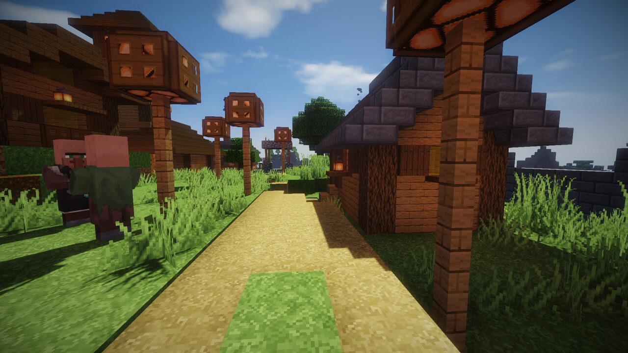 MINECRAFT BETTER VILLAGE MAP 1.15.2 Minecraft Map