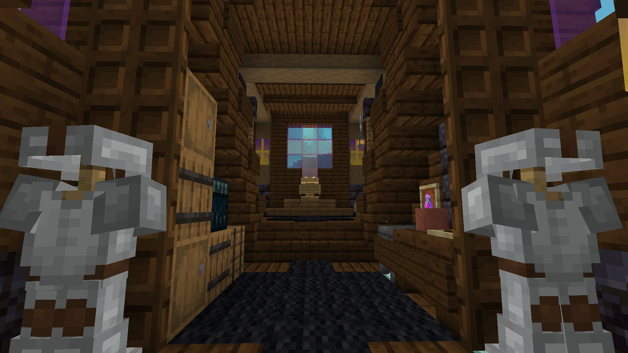 Gothic Cathedral Interior!!! Minecraft Map