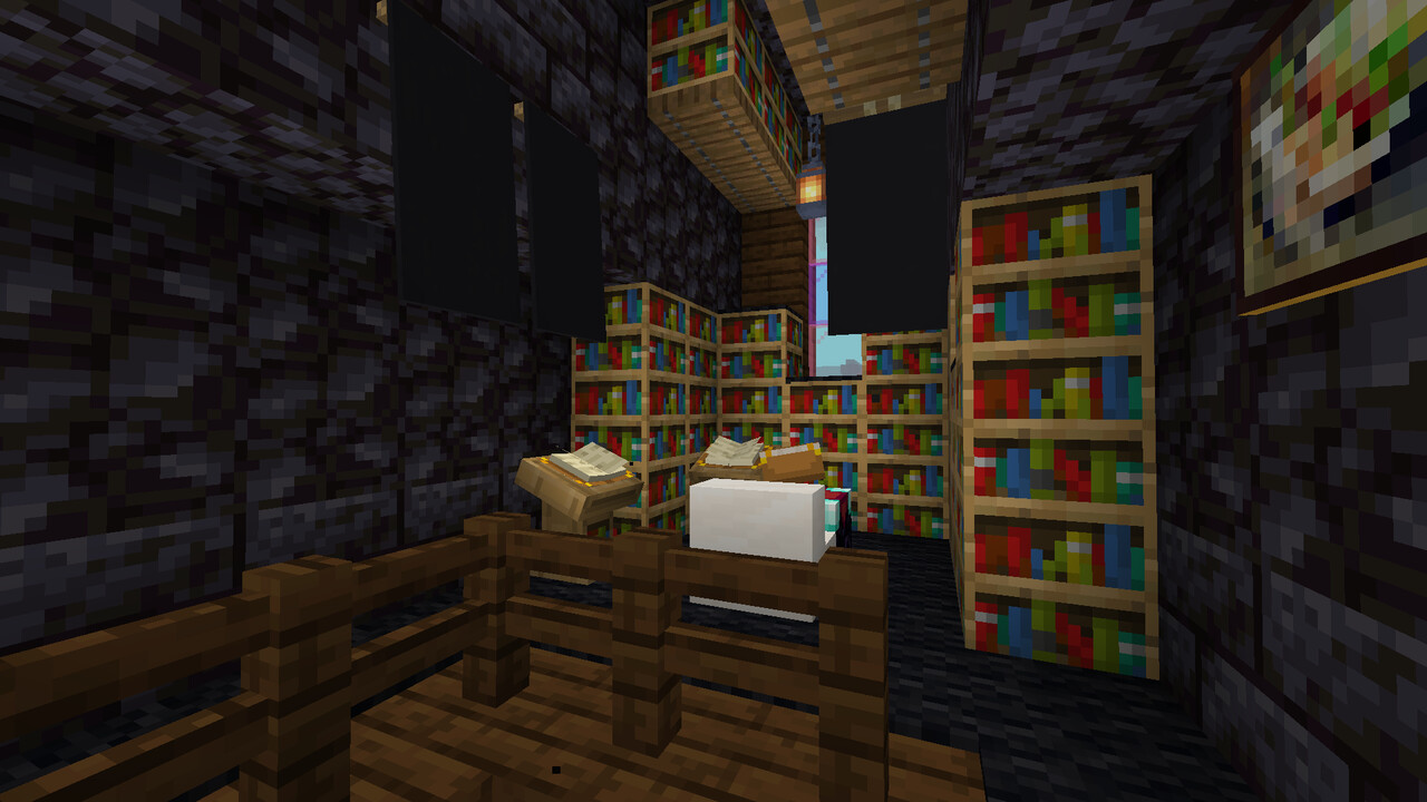 Gothic Cathedral Interior!!! Minecraft Map