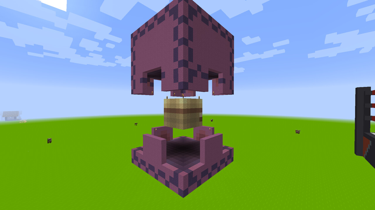Shulker Statue Block Game City V1 Minecraft Map
