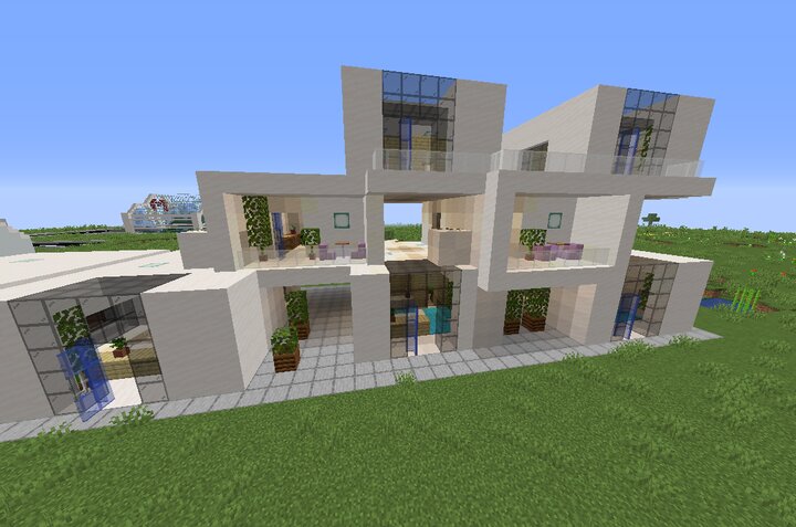 Module House part 1 and 2 Minecraft Map