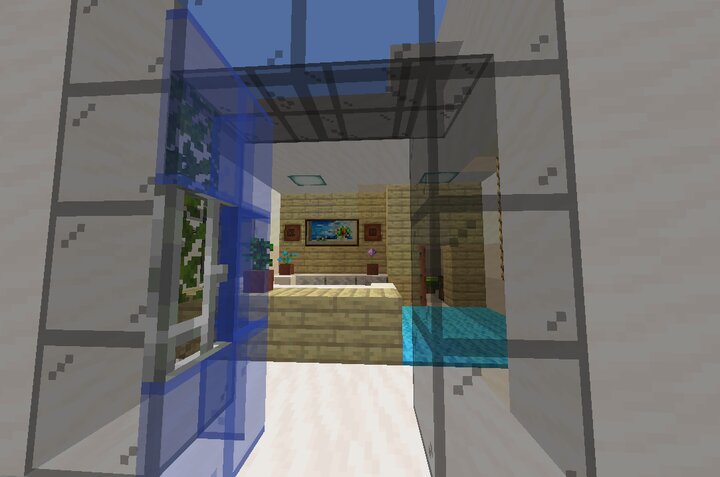 Module House part 1 and 2 Minecraft Map