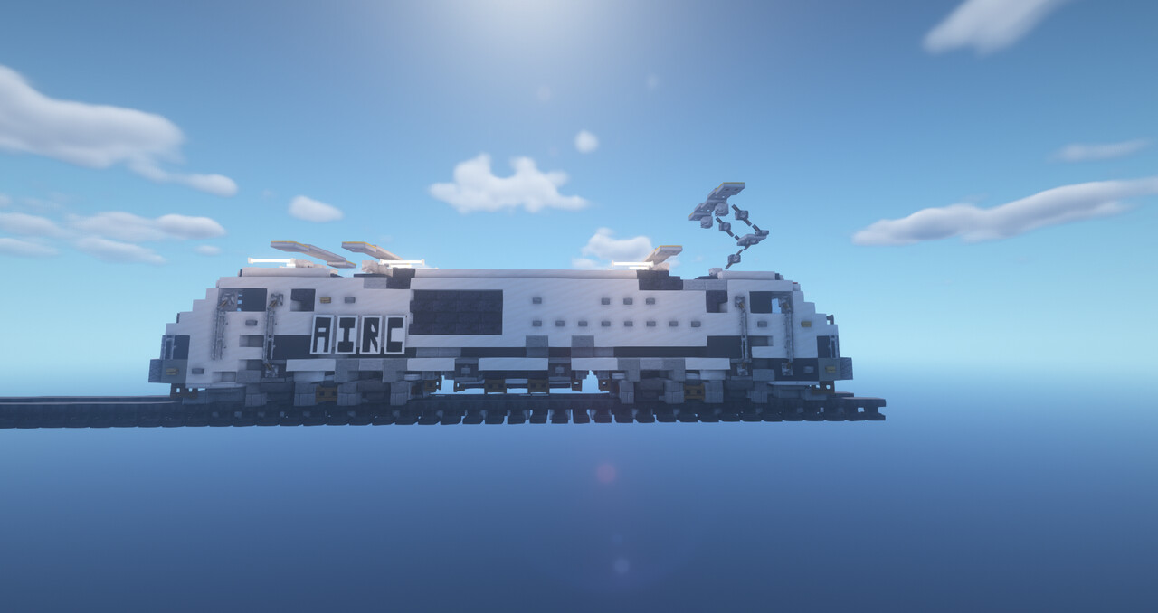 Реалистичный Электровоз на базе ÖBB ES64U4 Eurosprinter || Realistic electric Locomotive based ...