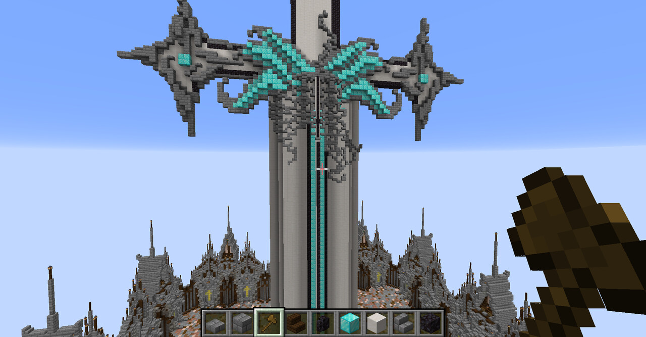 Mideval Sword Lobby Minecraft Map