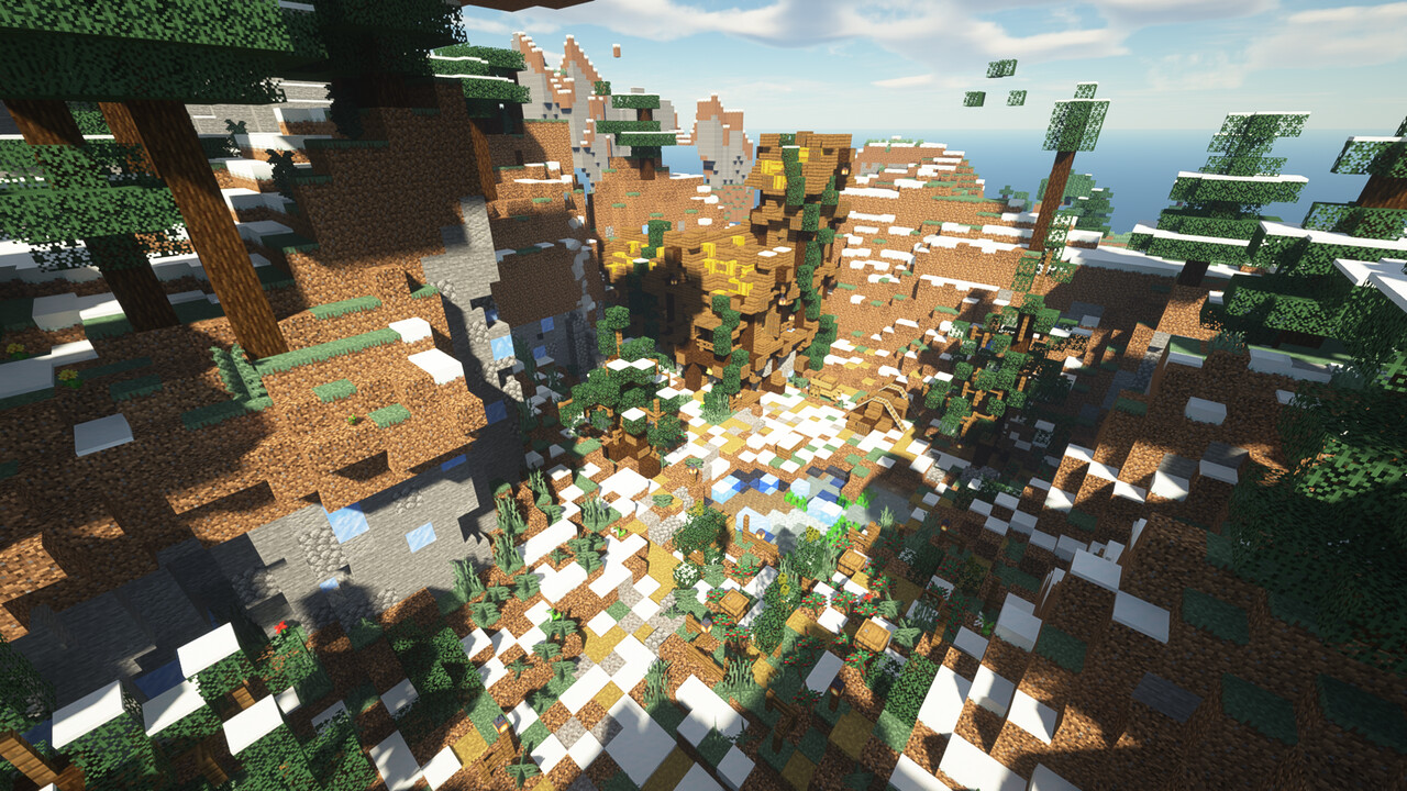 Custom World Chunk Minecraft Map