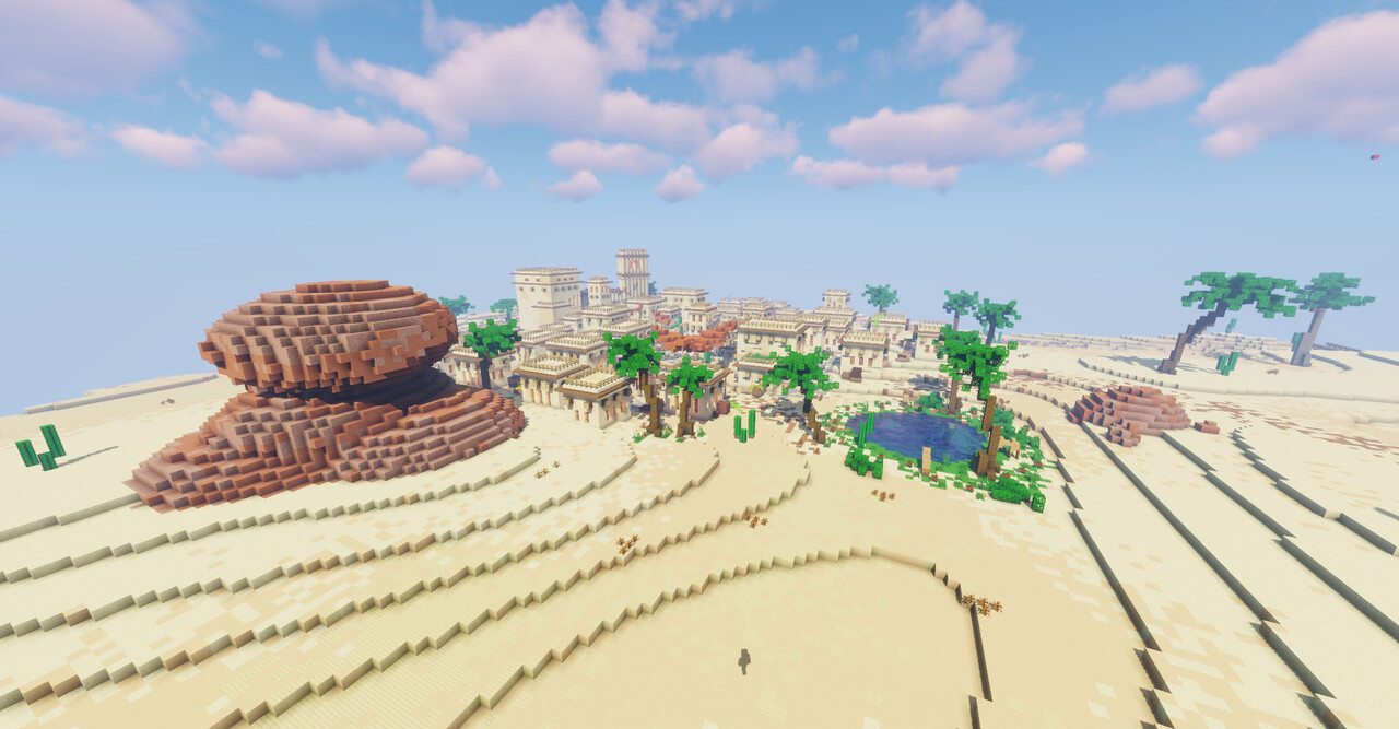 "Sandoria" PvP/Faction Spawn + Warzone Minecraft Map
