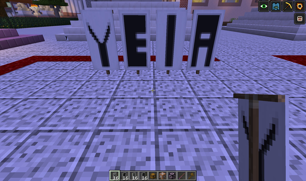 Greek Banner Letters Minecraft Map
