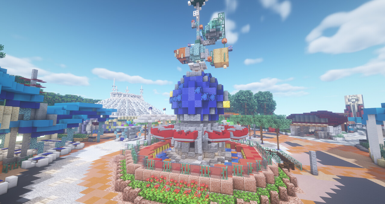 Orbitron (Astro Orbiter) Minecraft Map