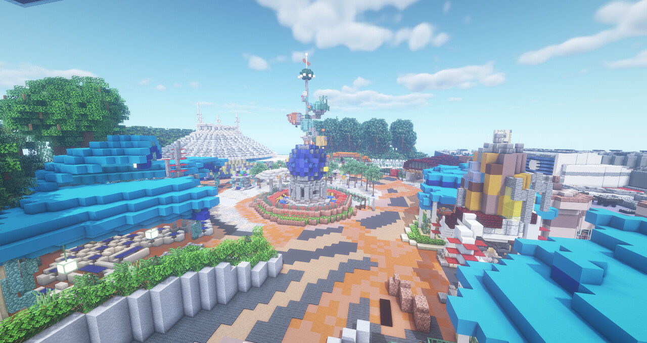 Orbitron (Astro Orbiter) Minecraft Map