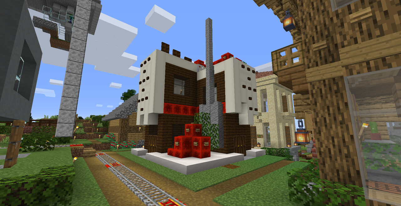 The Chocolate Strawberry Cake House Minecraft Map