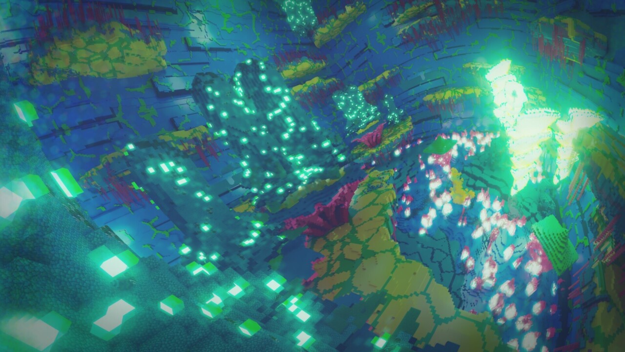 Shrooms. Showcase terrain. Smol Minecraft Map