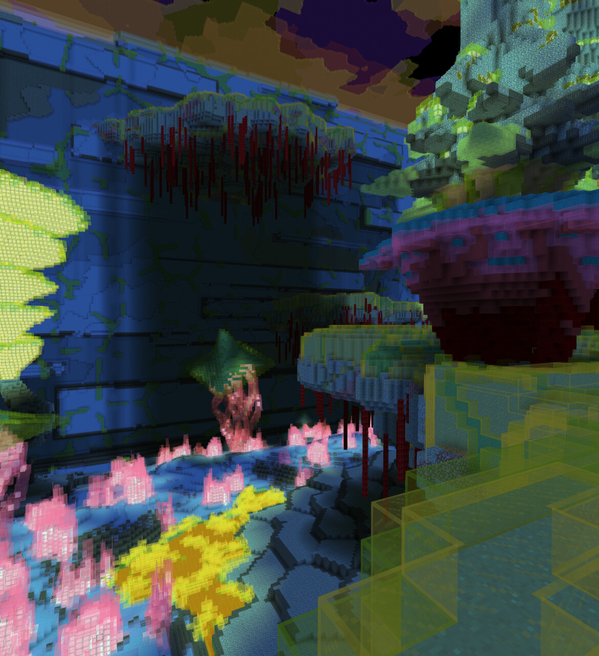 Shrooms. Showcase terrain. Smol Minecraft Map