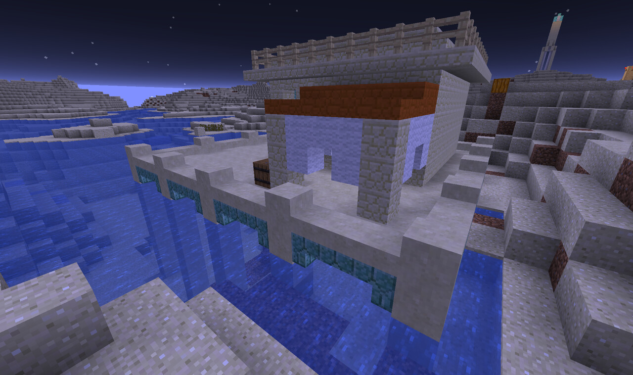 Age of Empires II - Near East Docks Minecraft Map