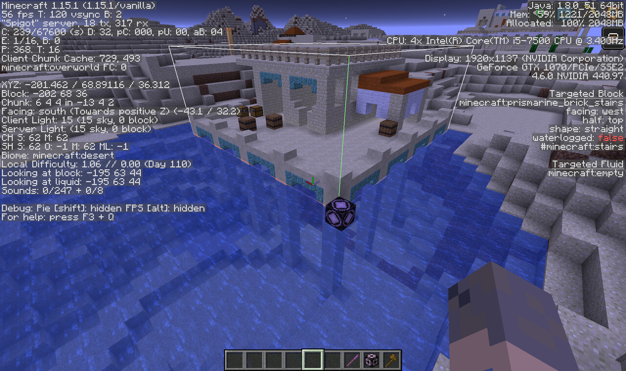 Age of Empires II - Near East Docks Minecraft Map