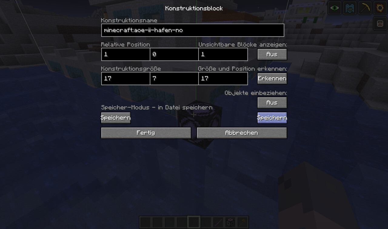 Age of Empires II - Near East Docks Minecraft Map