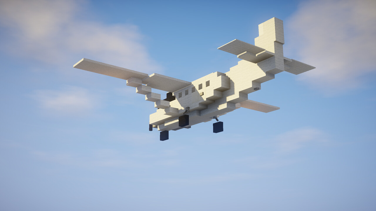 1,5:1 Cessna Caravan C208 Minecraft Map