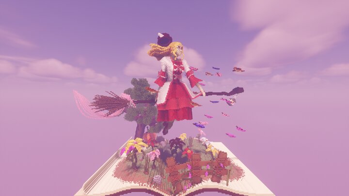 MInecraft Organic - Magic Girl Minecraft Map