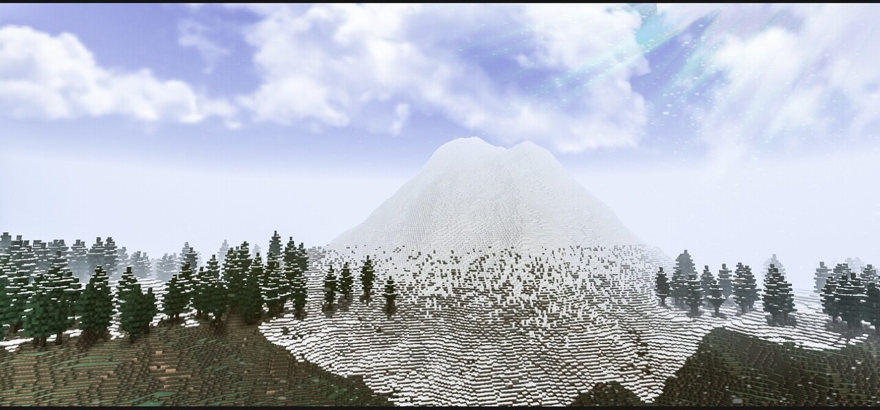 Cascade Range for Minecraft Minecraft Map