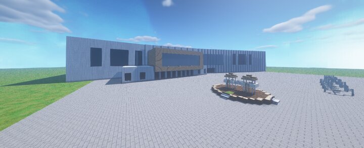 Modern school Minecraft Map