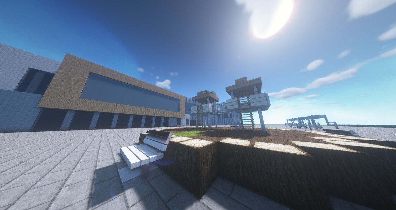 Modern school Minecraft Map