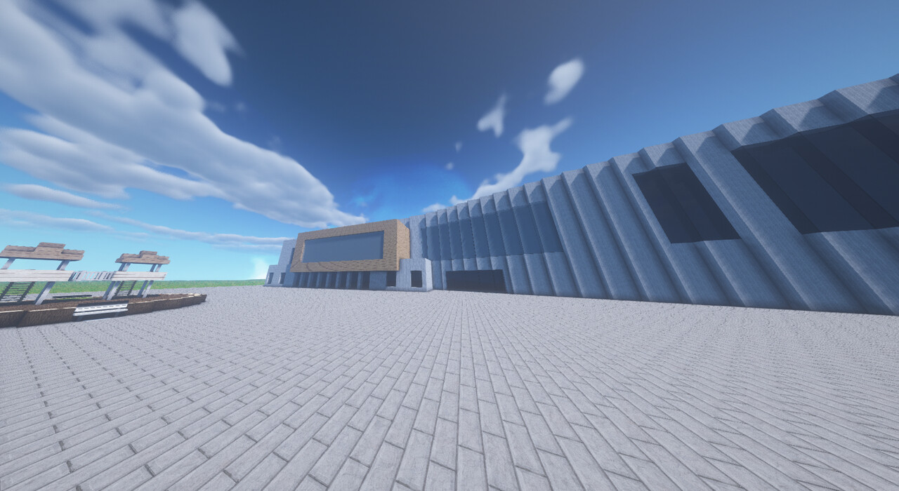 Modern school Minecraft Map