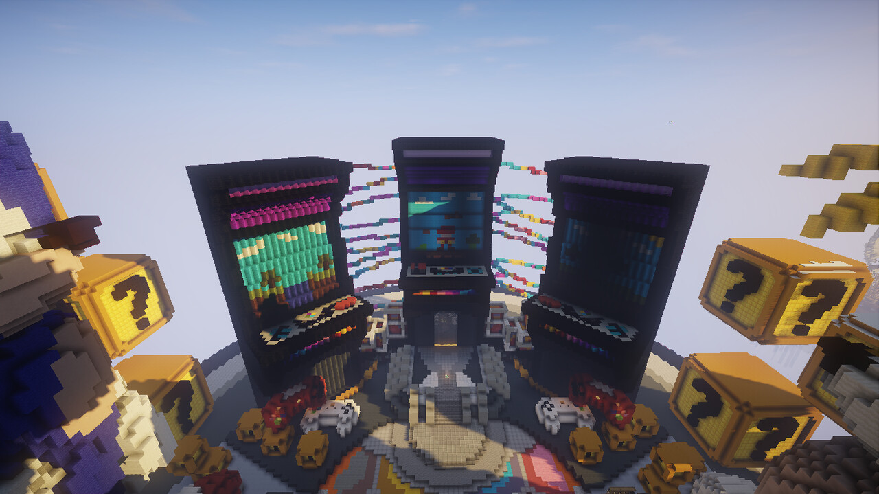 Arcade Spawn Minecraft Map