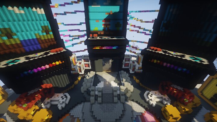 Arcade Spawn Minecraft Map