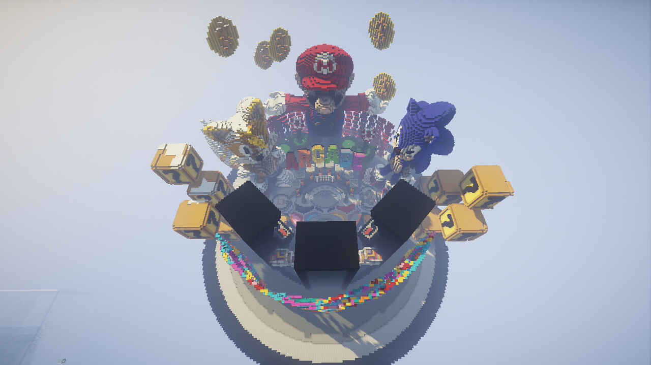 Arcade Spawn Minecraft Map