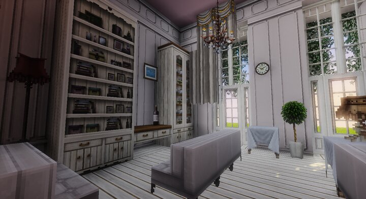 French interior Minecraft Map