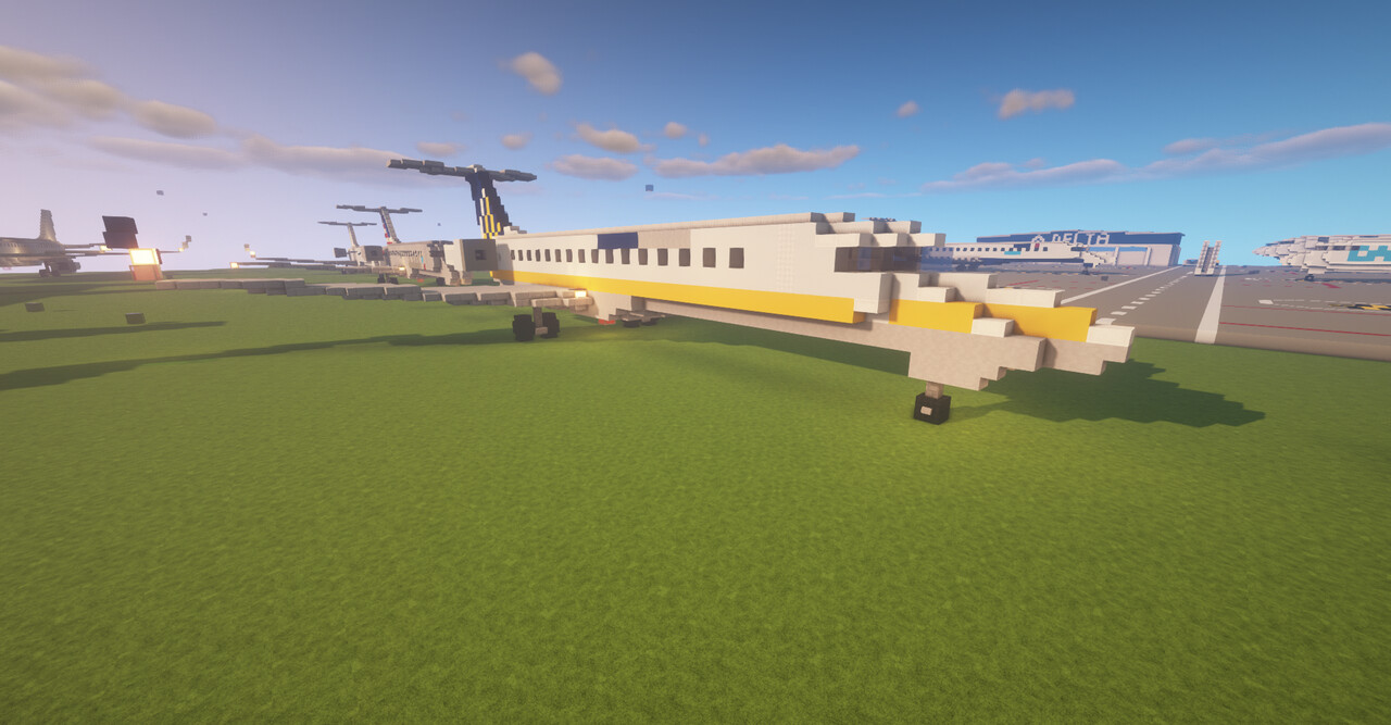 Embraer E145 2:1 Minecraft Map