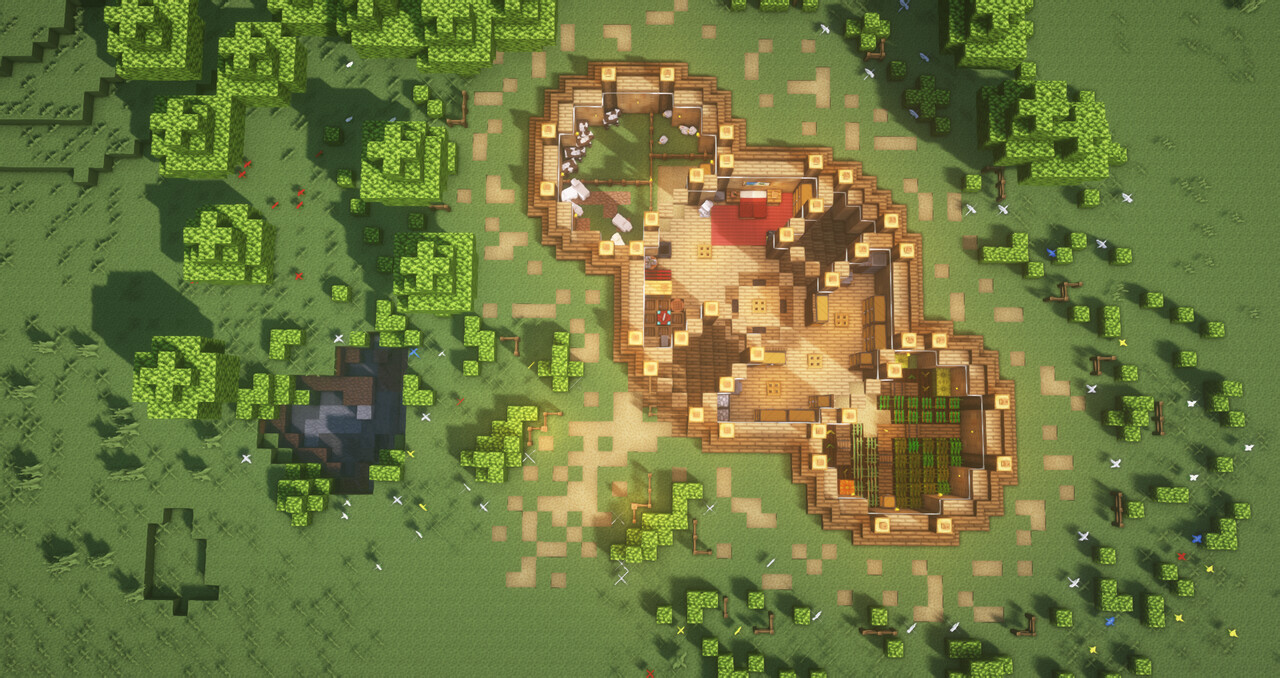 Ultimate Underground Survival Base - Easy Wooden Underground Starter ...