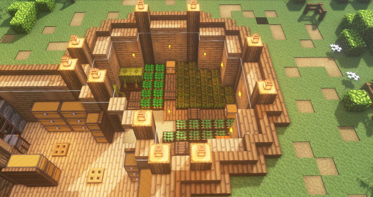 Ultimate Underground Survival Base - Easy Wooden Underground Starter ...