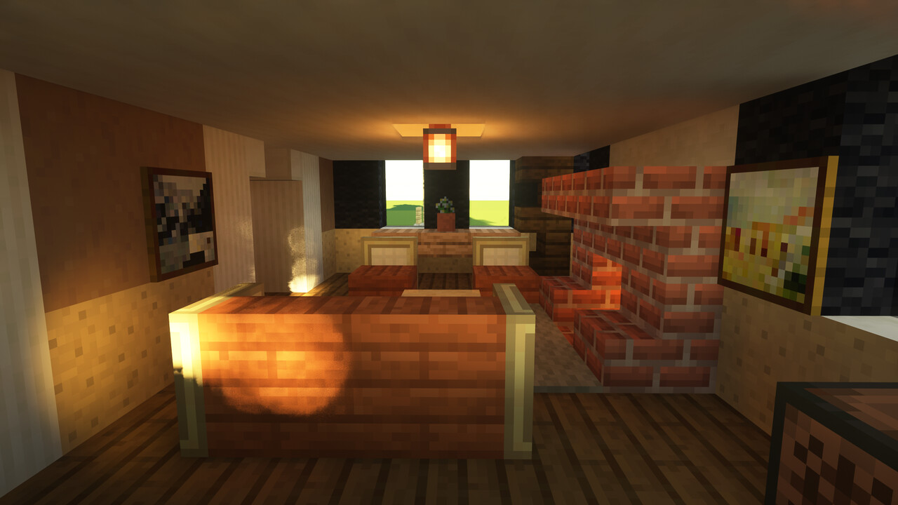1950s Home [Full Interior with Download] - Bergen County, NJ Minecraft Map