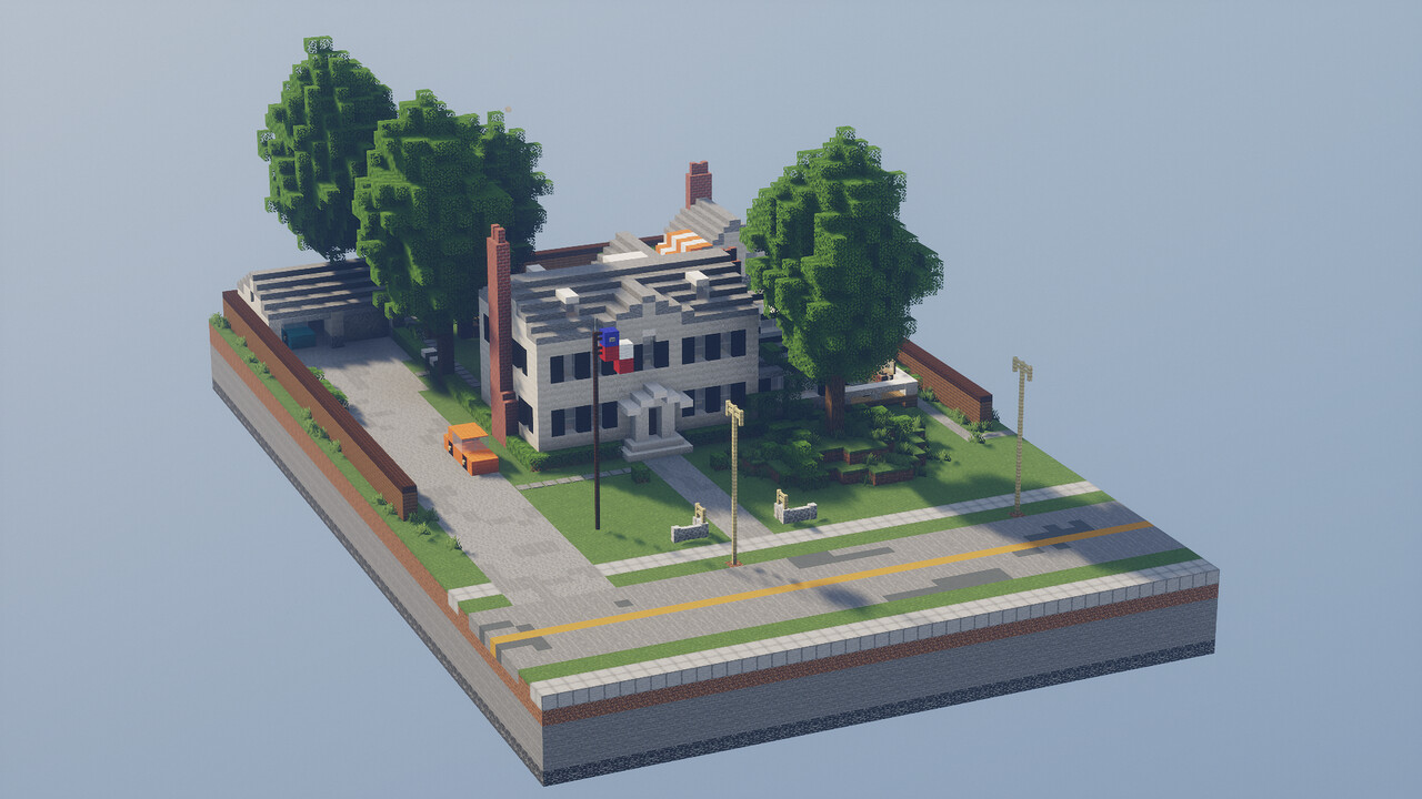 1950s Home [Full Interior with Download] - Bergen County, NJ Minecraft Map