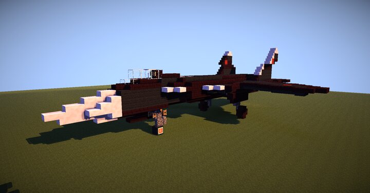 2:1 Sukhoi Su-47 Berkut Minecraft Map